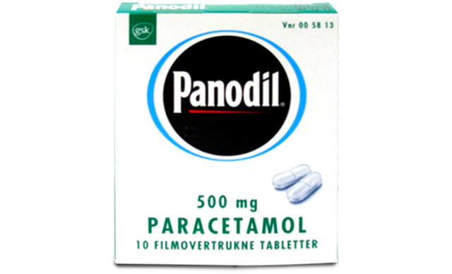 Panodil - Febernedsættende og smertestillende ved svage smerter